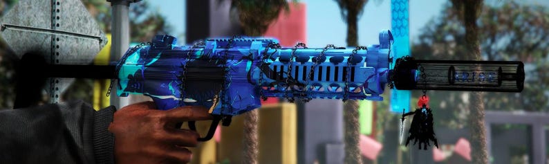 Jinwoo Custom | Fivem Gun | - Etsy