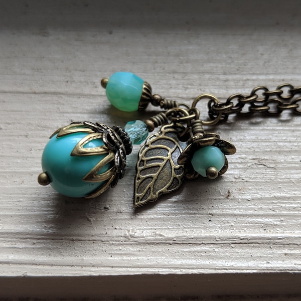 Cluster Necklace - Etsy