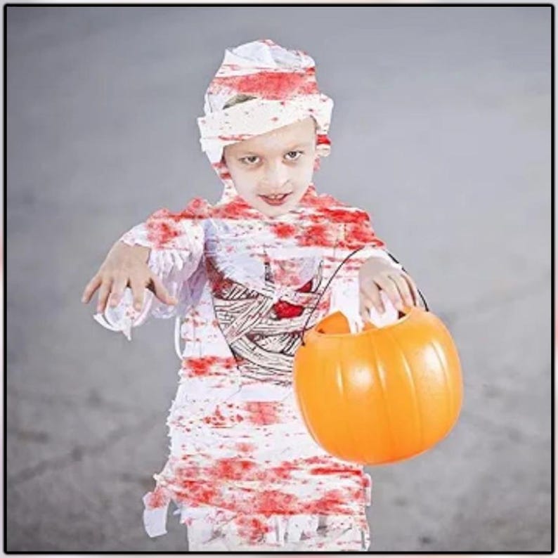 82ft Bloody Halloween Gauze Cloth – Extra Long Scary Fabric for Haunted ...