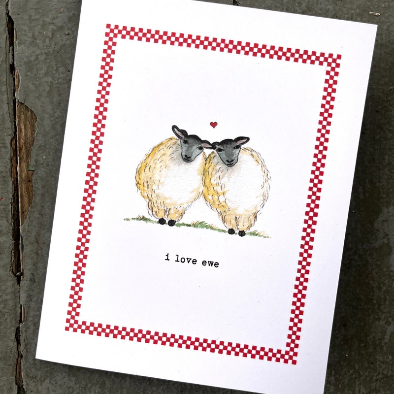 Simple Love Card - Etsy