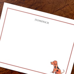 Personalized Dog Puppy Thank You Notes for Kids Children Fun Custom ...