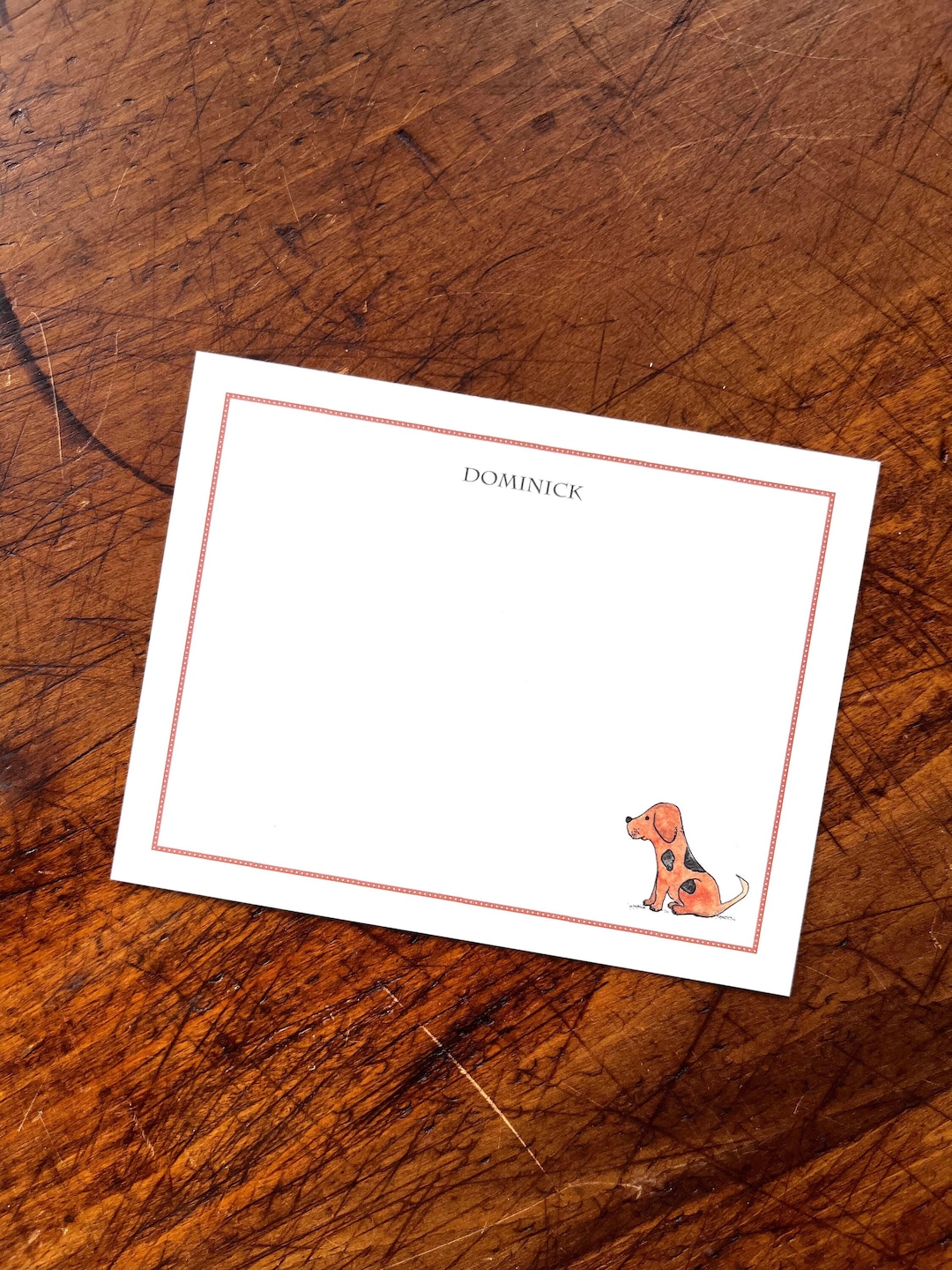 Personalized Dog Puppy Thank You Notes for Kids Children Fun Custom ...