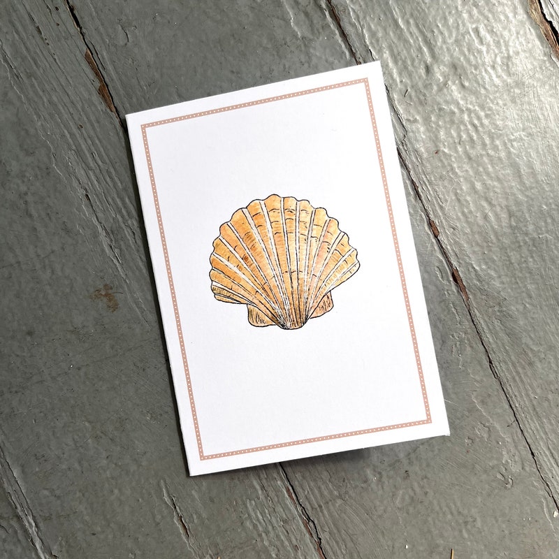 Shell Card - Etsy
