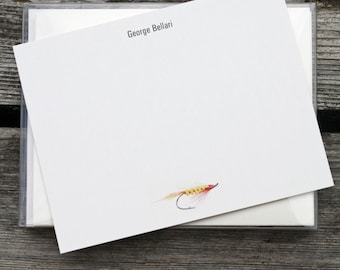 Fly Fishing Note Cards Set of 10 With Matching Envelopes - Etsy