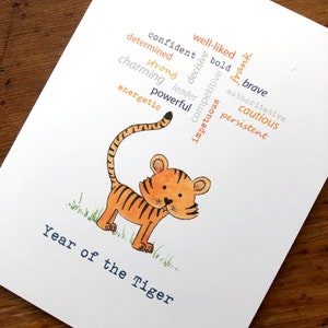 Year of the Tiger 2022 Chinese New Year or Lunar New Year Handmade ...