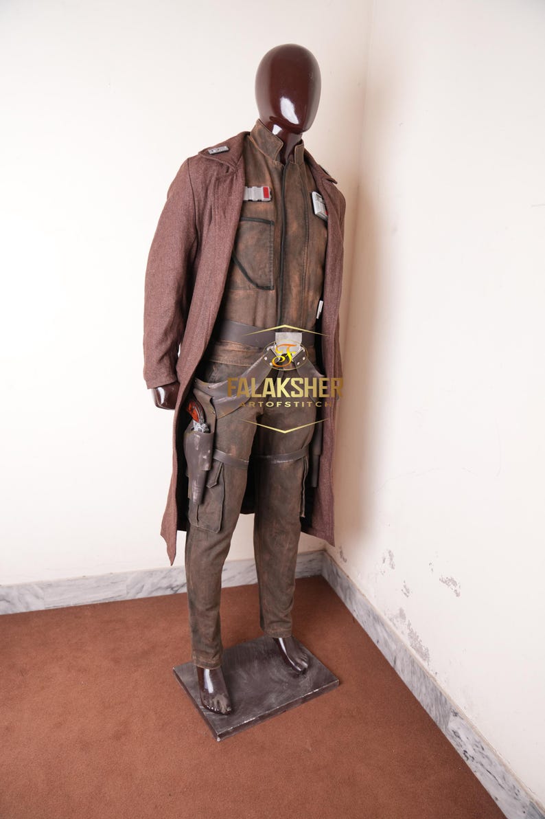 Complete Costume Inspired by Cad Bane With Leather Belt Vest Pant and ...