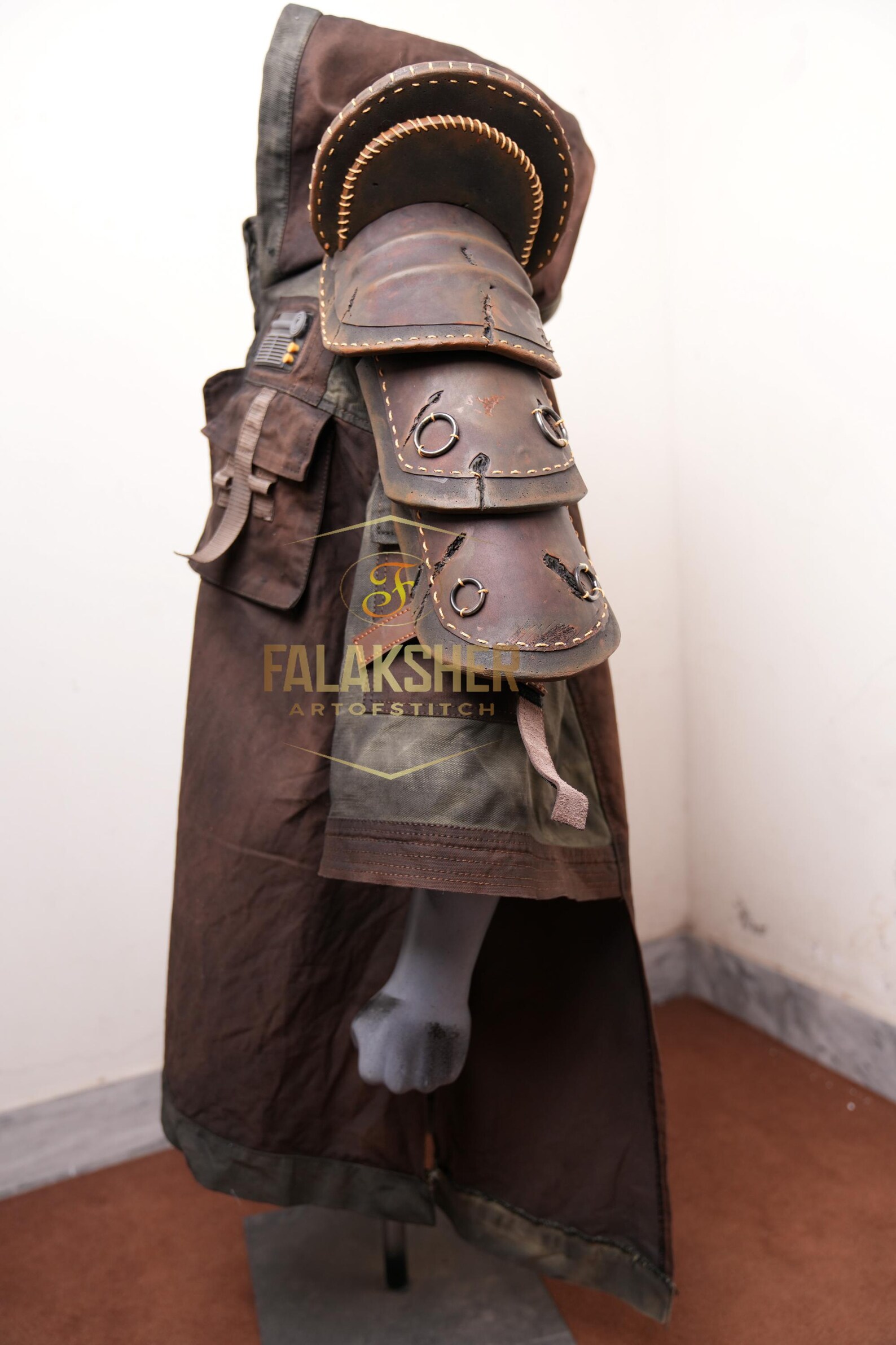 Poncho With Shoulder Armor Inspired by Cal Kestis Jedi Survivor, Bounty ...