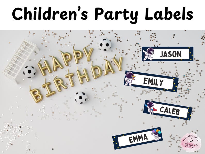 25 Astronaut Desk Name Labels | Space-themed - Printable Classroom and ...