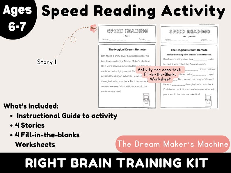 RBT2 Right Brain Training Adventure Kit 2 (the Dream-maker's Machine ...