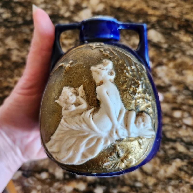 Kpm Vase Cobalt - Etsy