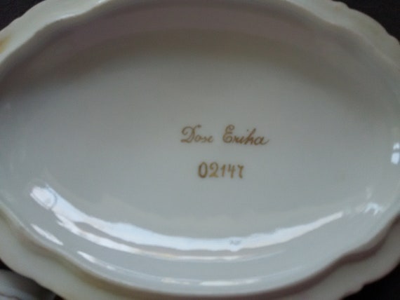 Vintage Zeh Scherzer Bavaria Porcelain Covered Trinke… - Gem