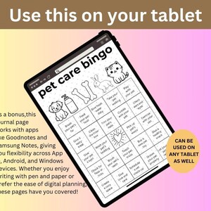 Pet Bingo Cards: Printable Bingo Game, Pet Care Cards, Fun Kids ...
