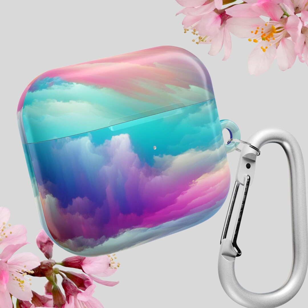 Rainbow Clouds AirPod Case Colorful Clouds Dreamy AirPod Case Celestial ...