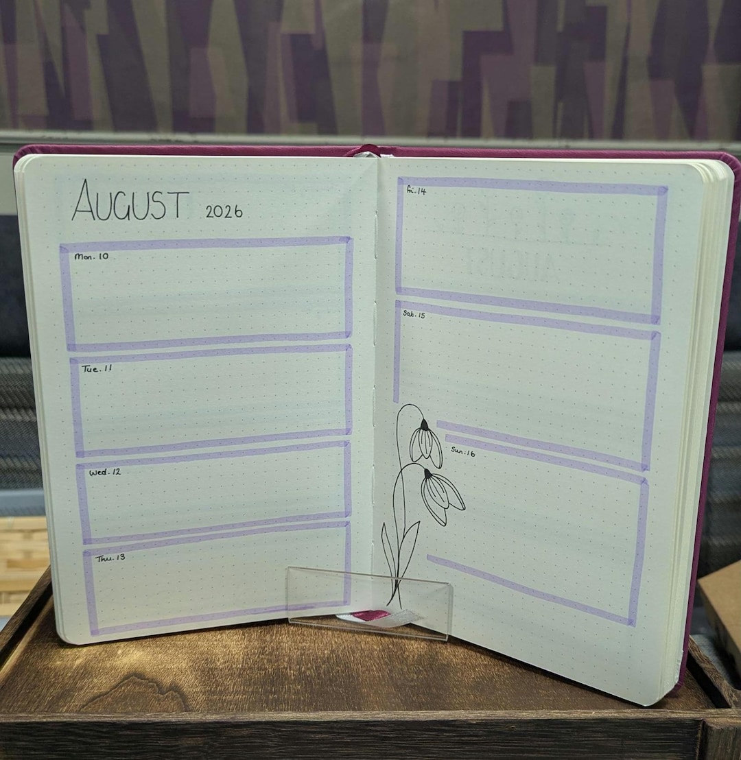 2026 Hand-drawn Diary - Etsy