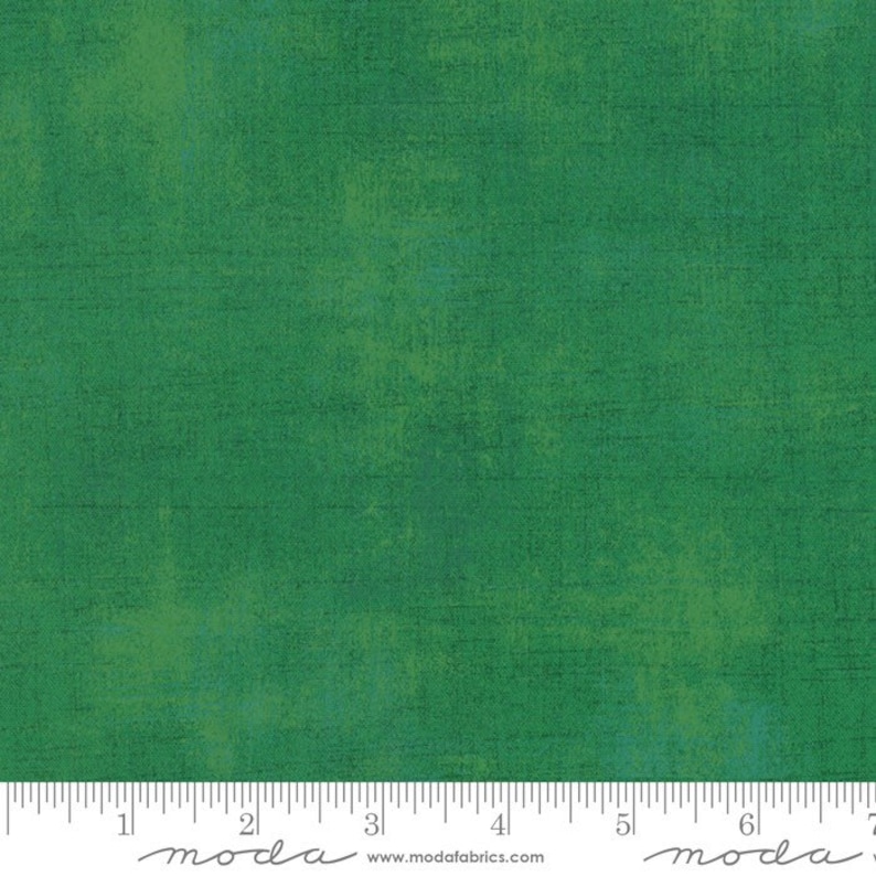 1/2 yarda Grunge Basic Kelly verde 30150 232 moda Tela de | Etsy