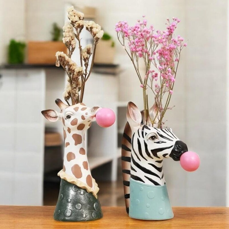 Animal Vase - Etsy