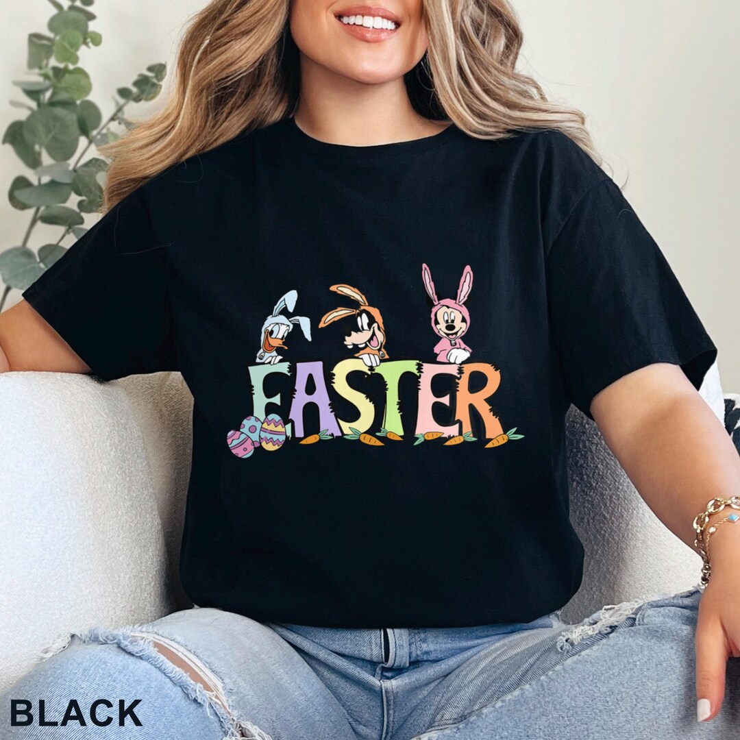 Disney Mickey and Friends Easter Shirt: Family Matching Tee 632613 - Etsy