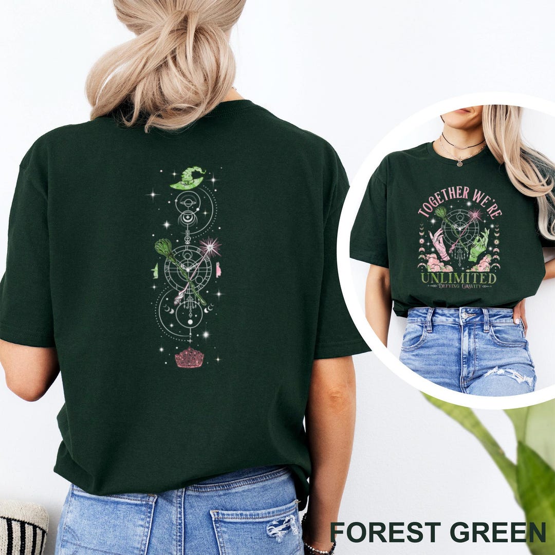 Defy Gravity Shirt - Witchcore Style, Wizard Musical Tee 634015 - Etsy