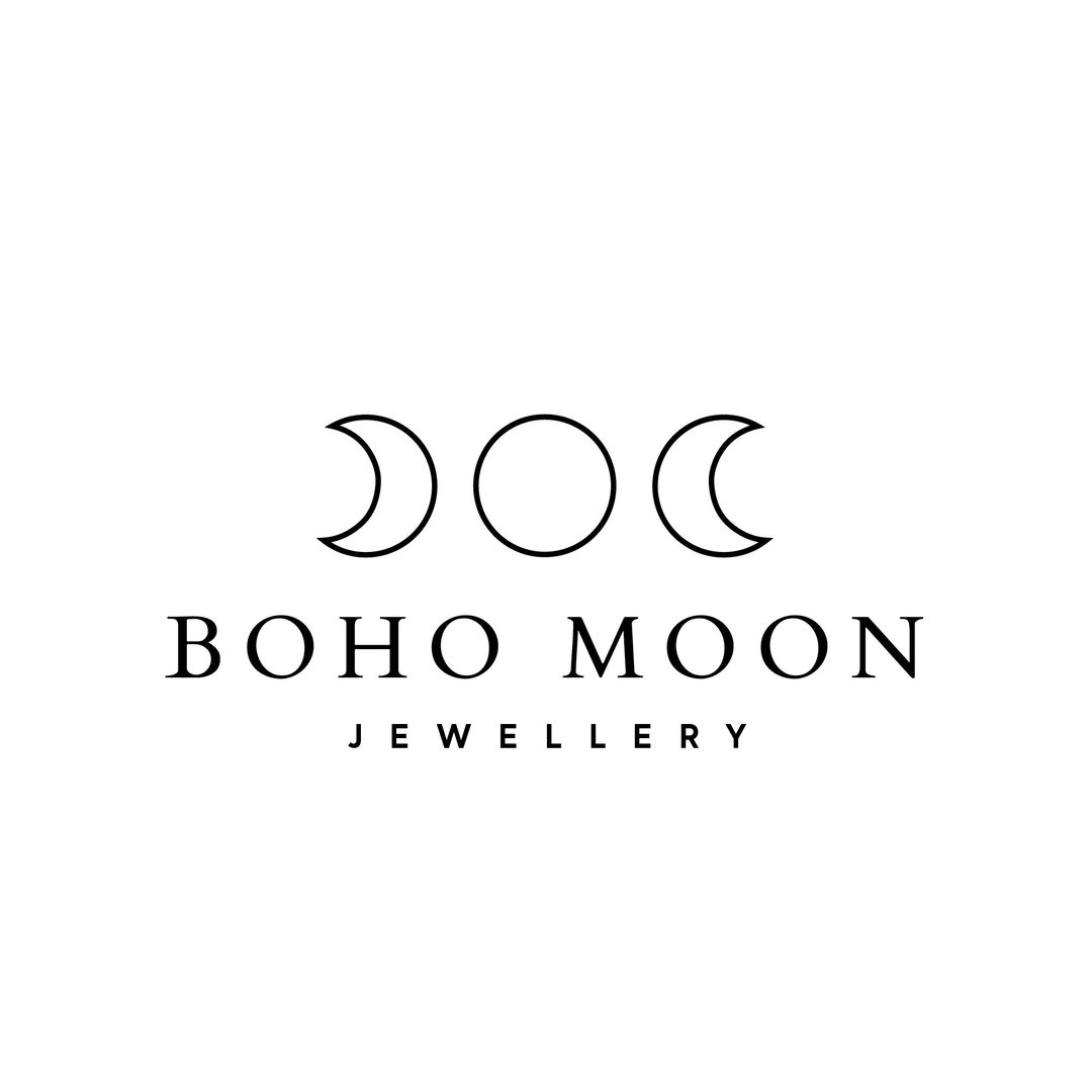 Moon Logo Design, Moon Phases Logo, Modern Minimalist Branding Kit ...