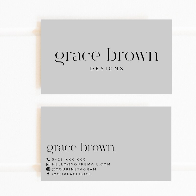 Custom Business Cards - Etsy