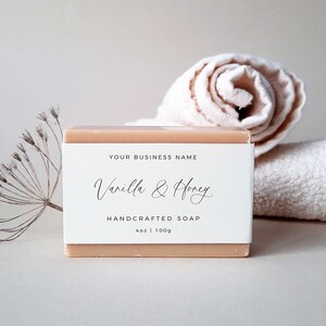 Editable Soap Bar Label Template, Instant Download Printable DIY ...