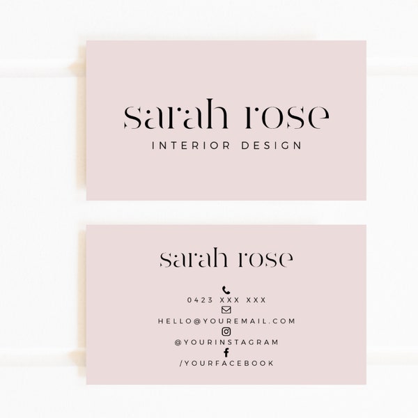 Custom Business Card - Etsy