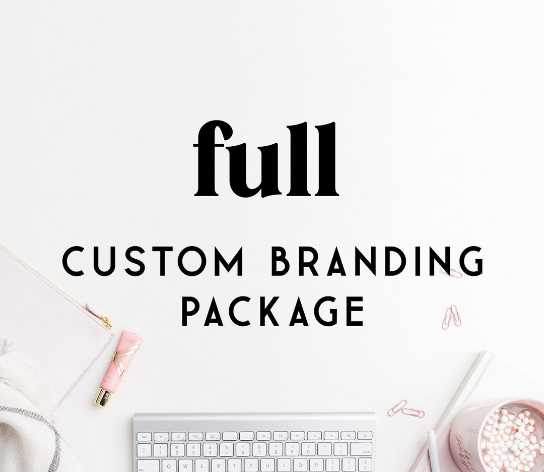 FULL Custom Branding Package, Custom Logo Design Package, Professional ...