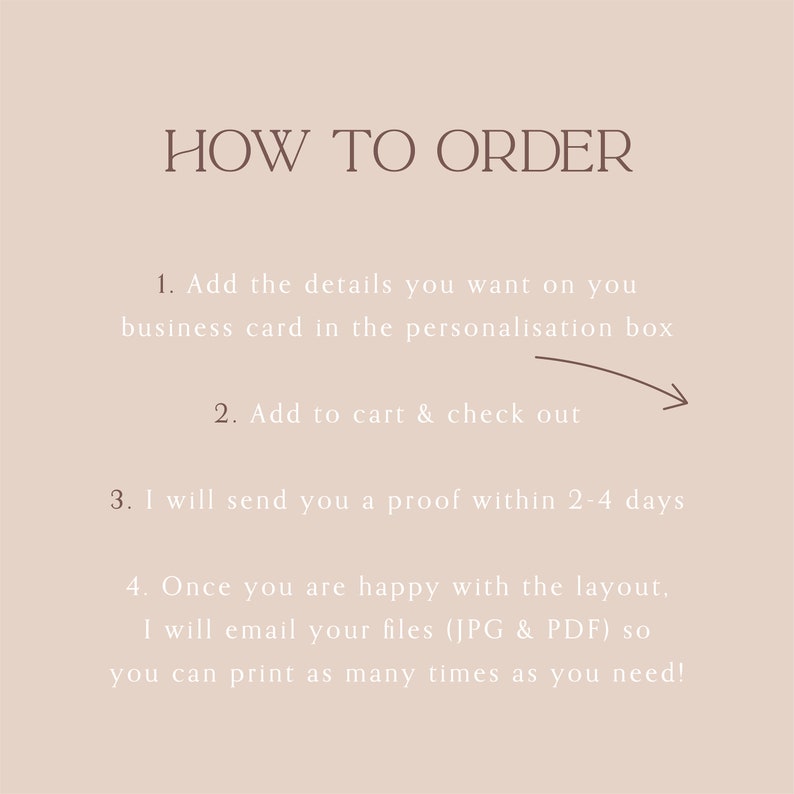 Blush Pink Premade Custom Business Card Pastel Calling Cards - Etsy