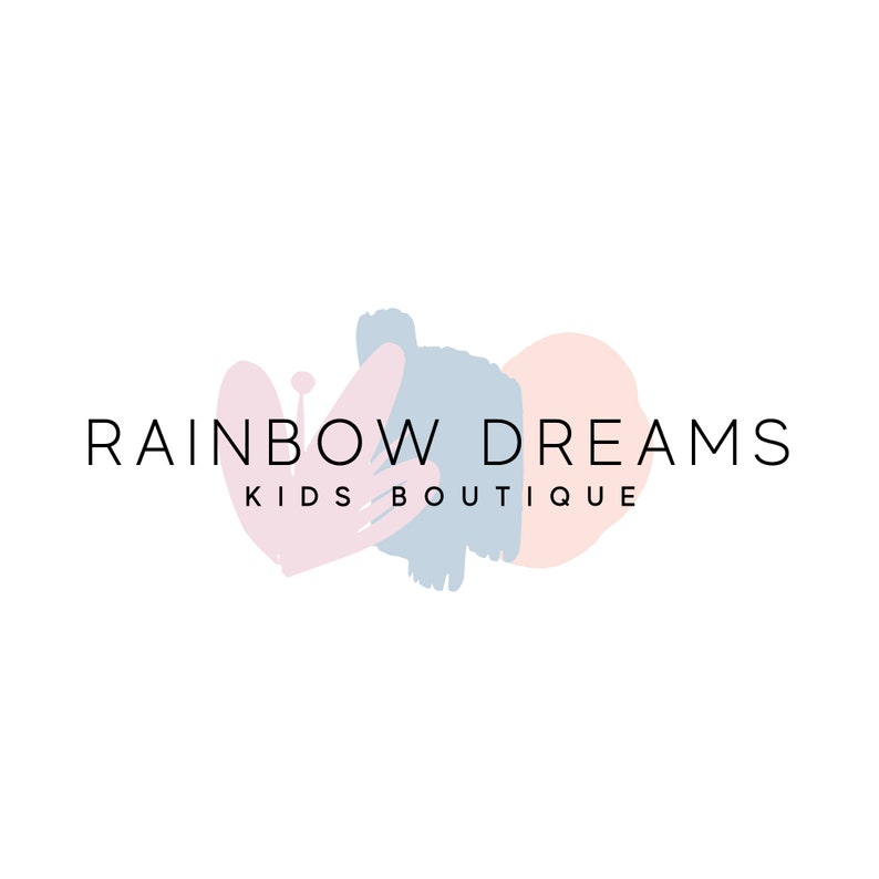 Colorful Logo Design Small Business Logo Bright Modern Logos - Etsy