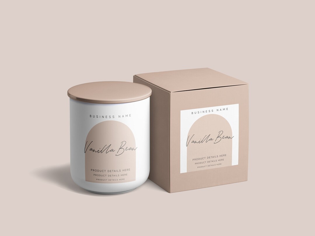 Product Label Sticker Template, EDITABLE DOWNLOAD Printable DIY ...