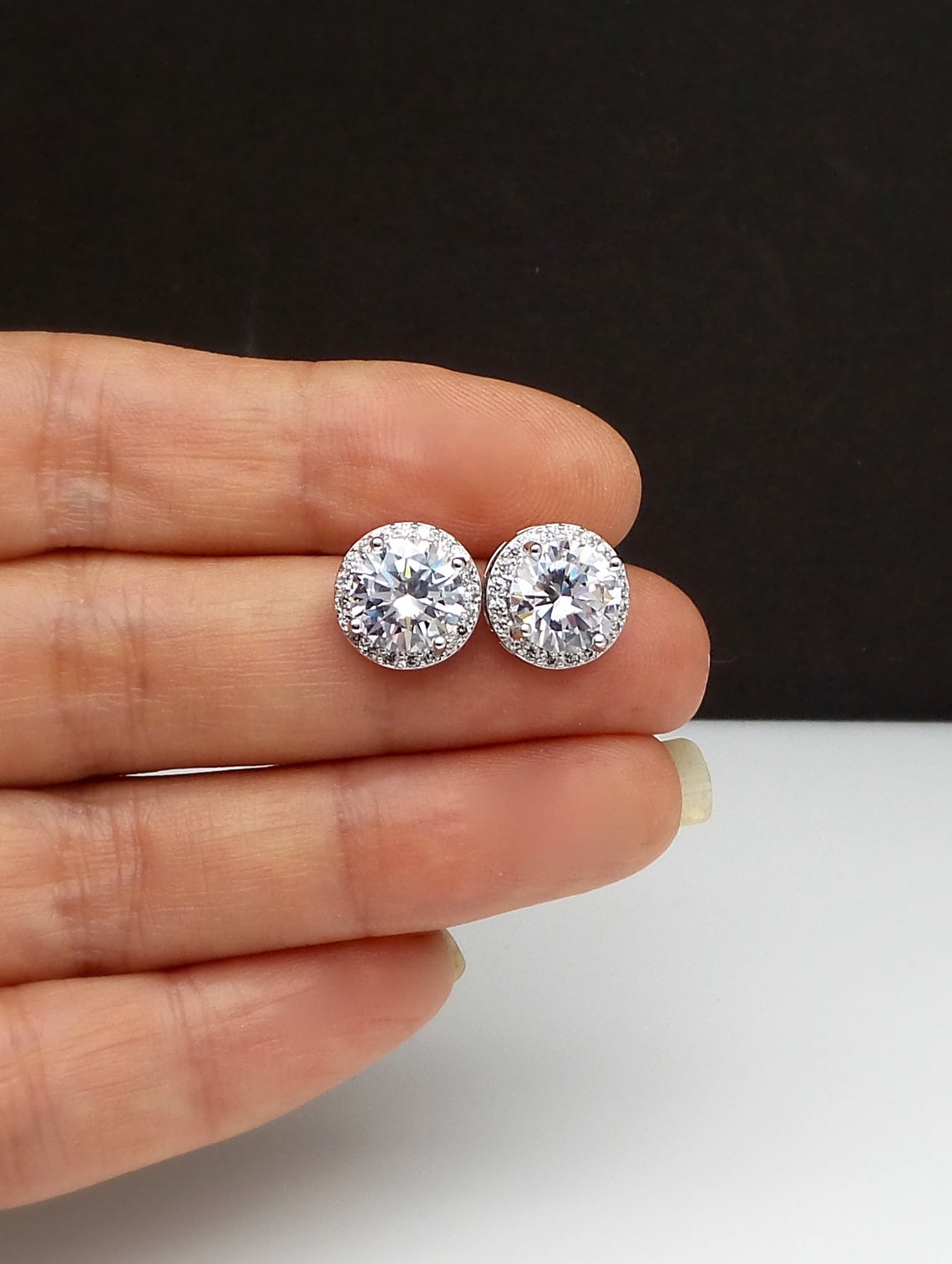 Bridal Earrings Wedding Jewelry Prom Bridesmaid Gift Christmas Party ...