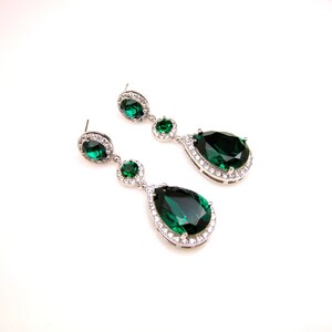 Wedding Bridal Jewelry Statement Earrings Prom Pageant Gift - Etsy