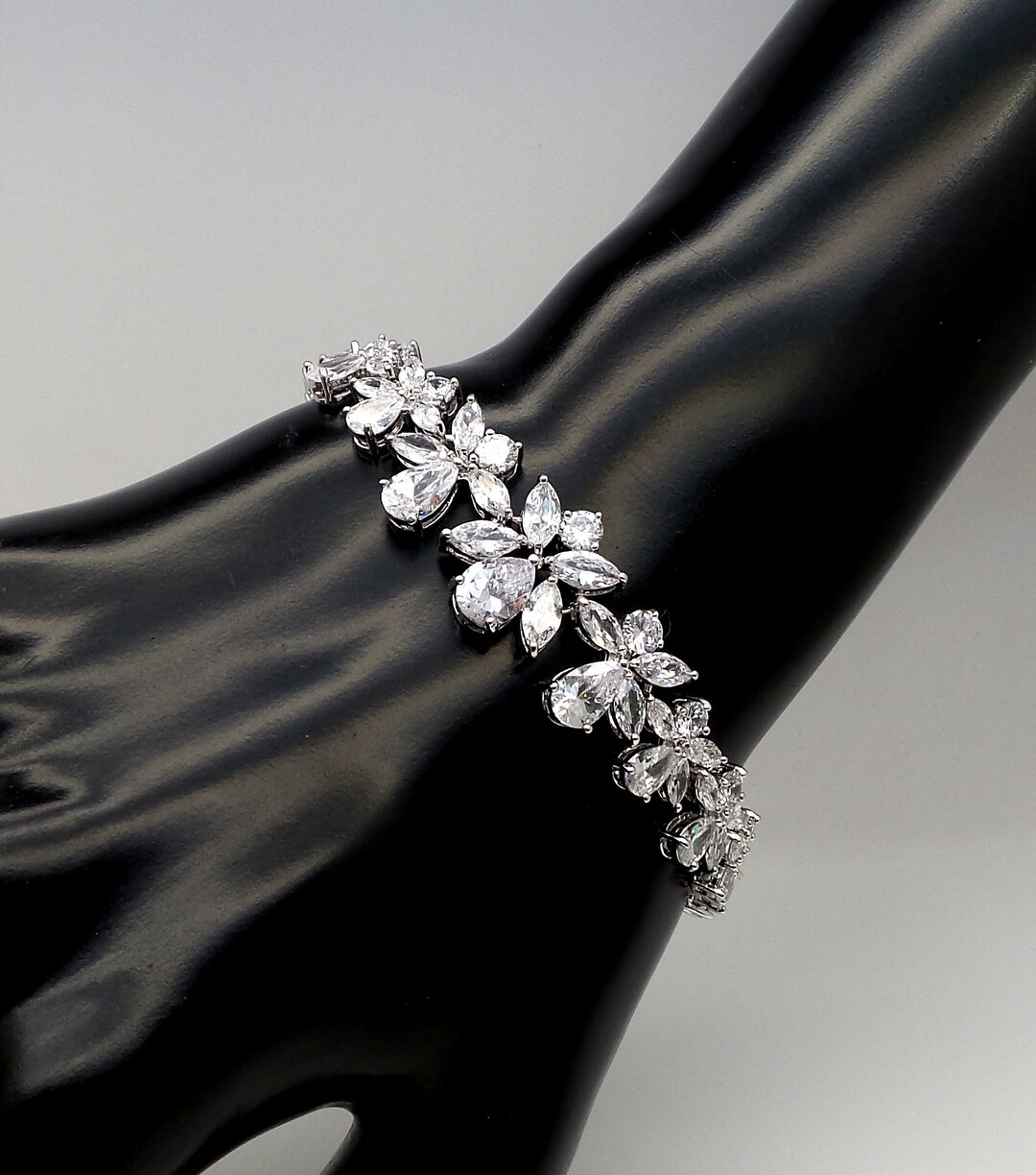 Bridal Jewelry Bracelet Prom Wedding Prom Gift Wedding Jewelry Pageant ...