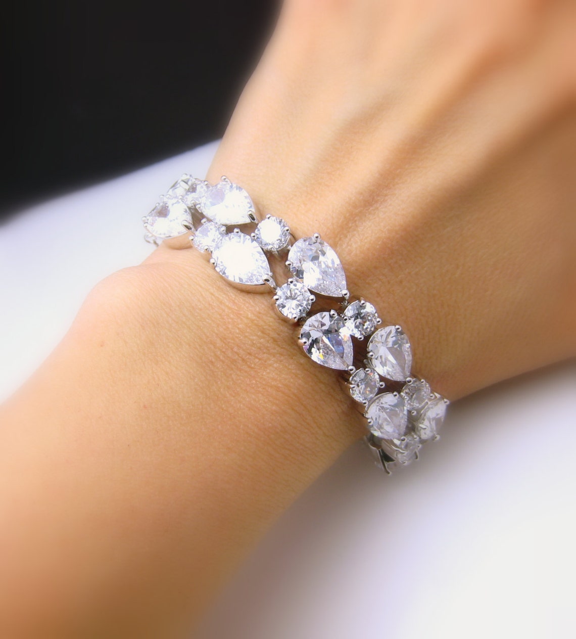 Bridal Jewelry Bracelet Prom Wedding Christmas Gift Bridesmaid - Etsy