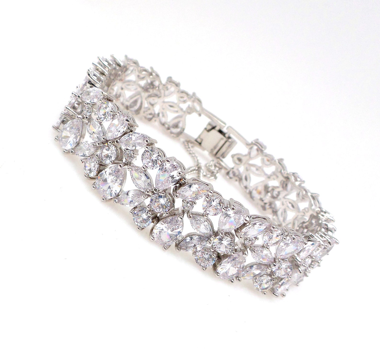 Bridal Jewelry Bracelet Prom Wedding Bracelet Wedding Jewelry | Etsy