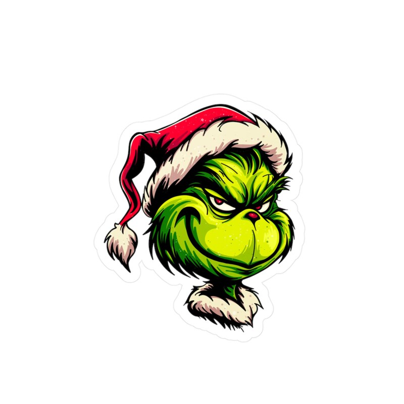 Grinch Faces for Decal - Etsy