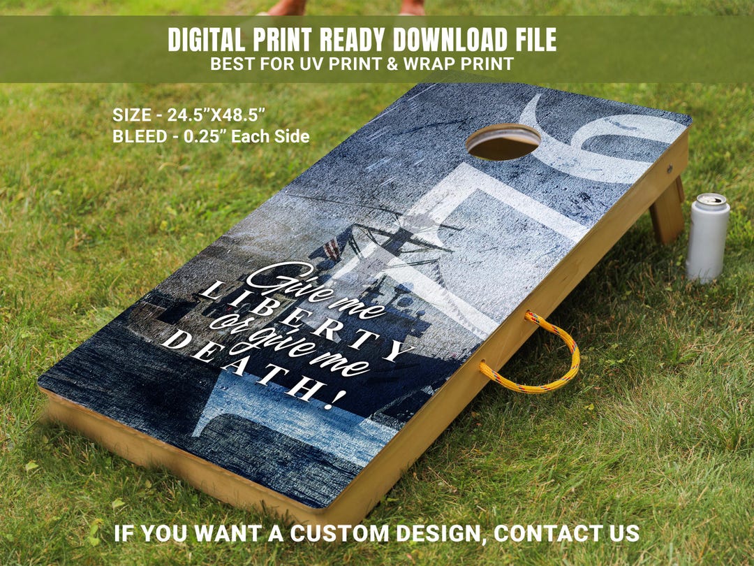 Patriotic Cornhole Board Decal – Navy Ship Design (digital Download) - Etsy