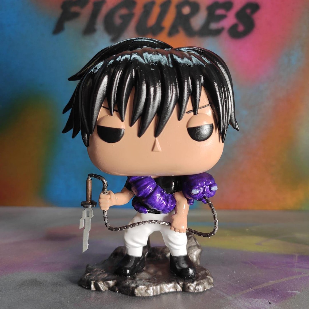 Toji Fushiguro With Chain of a Thousand Miles From Jujutsu Kaisen ...