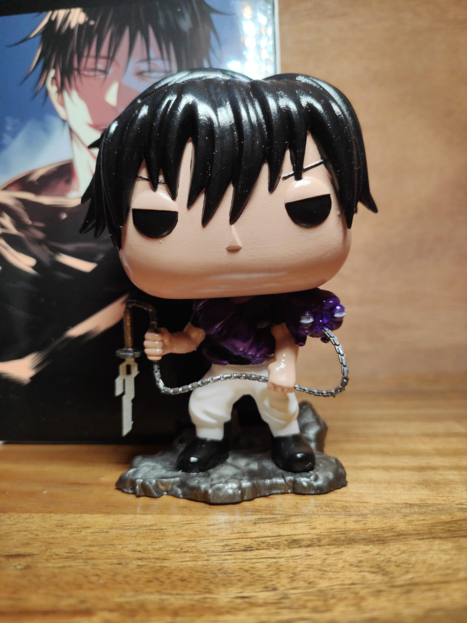 Toji Fushiguro With Chain of a Thousand Miles From Jujutsu Kaisen ...