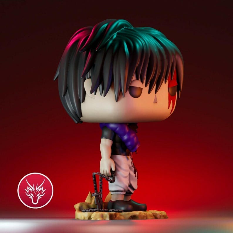 Toji Fushiguro Custom Pop Figure - Etsy