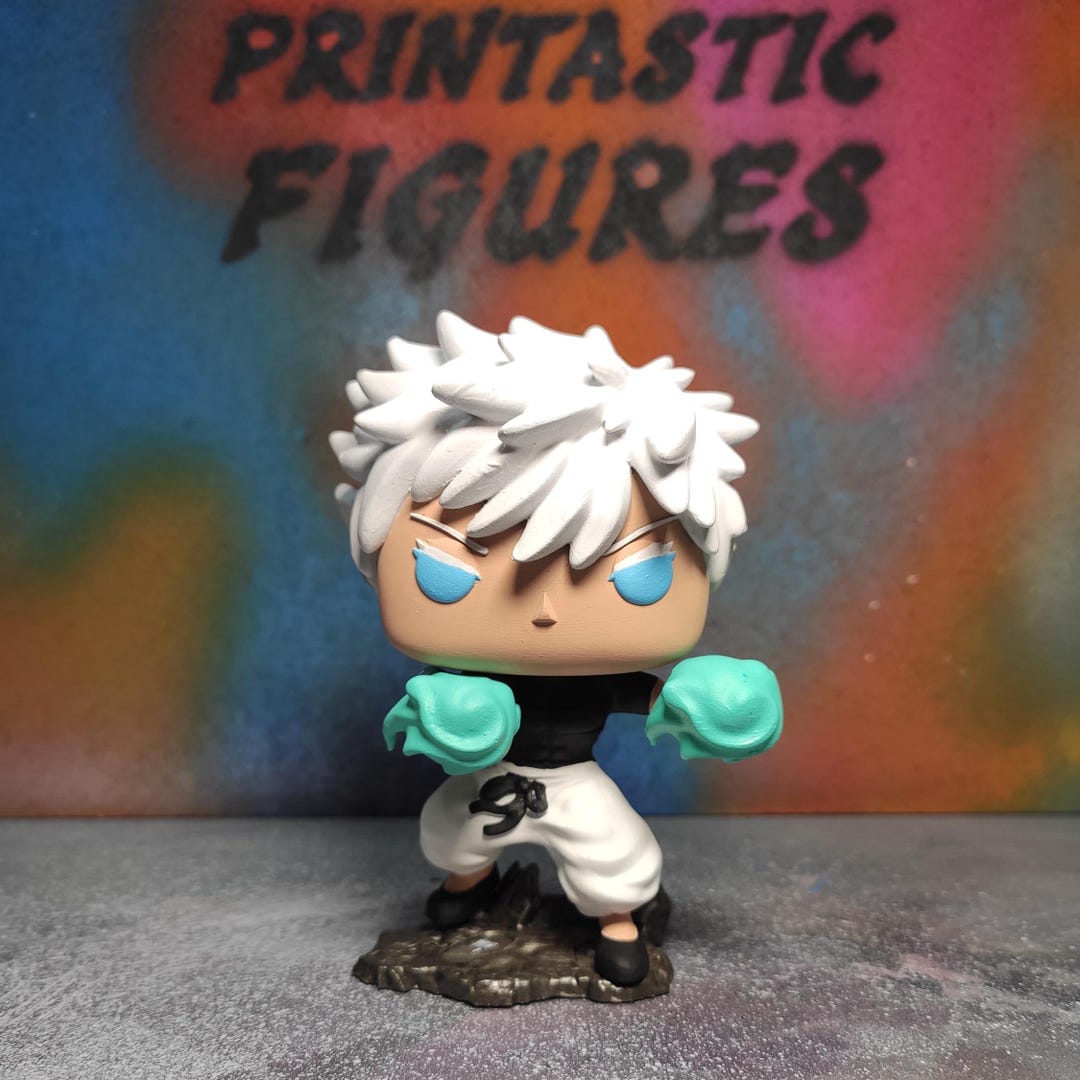 Gojo Satoru From Jujutsu Kaisen Custom Pop Figure - Etsy