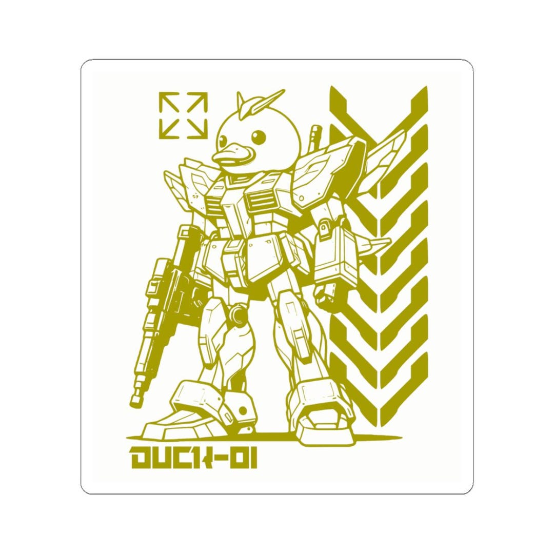 Gundam Duck 01 | Sticker - Etsy