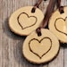 Rustic Wedding Tokens Mason Jar Decoration Hearts Table Centerpiece ...