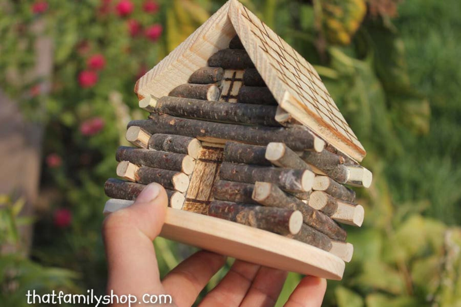 Miniature Cabin Cake Topper Rustic Wedding Display - Etsy