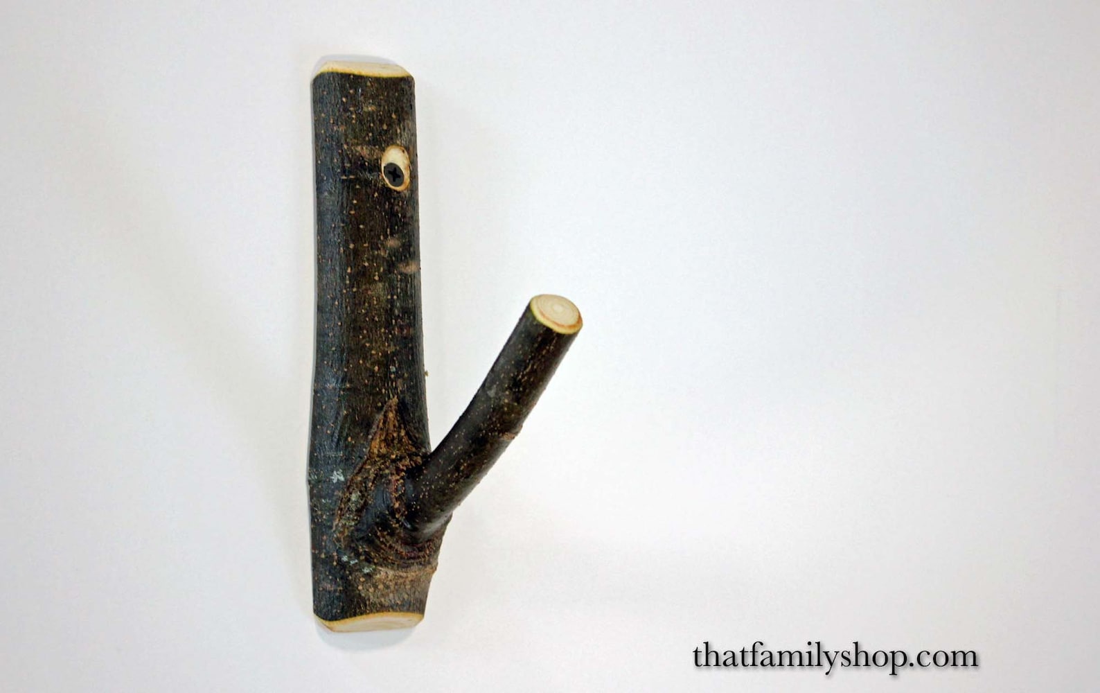 Tree Branch Coat Hooks Rustic Wall Hangers Natural Hall Entryway Coat ...