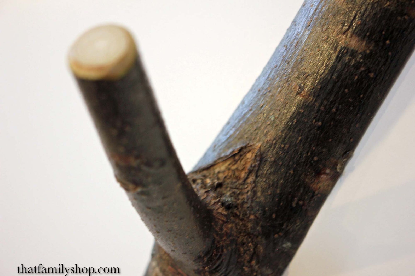 Tree Branch Coat Hooks Rustic Wall Hangers Natural Hall Entryway Coat ...