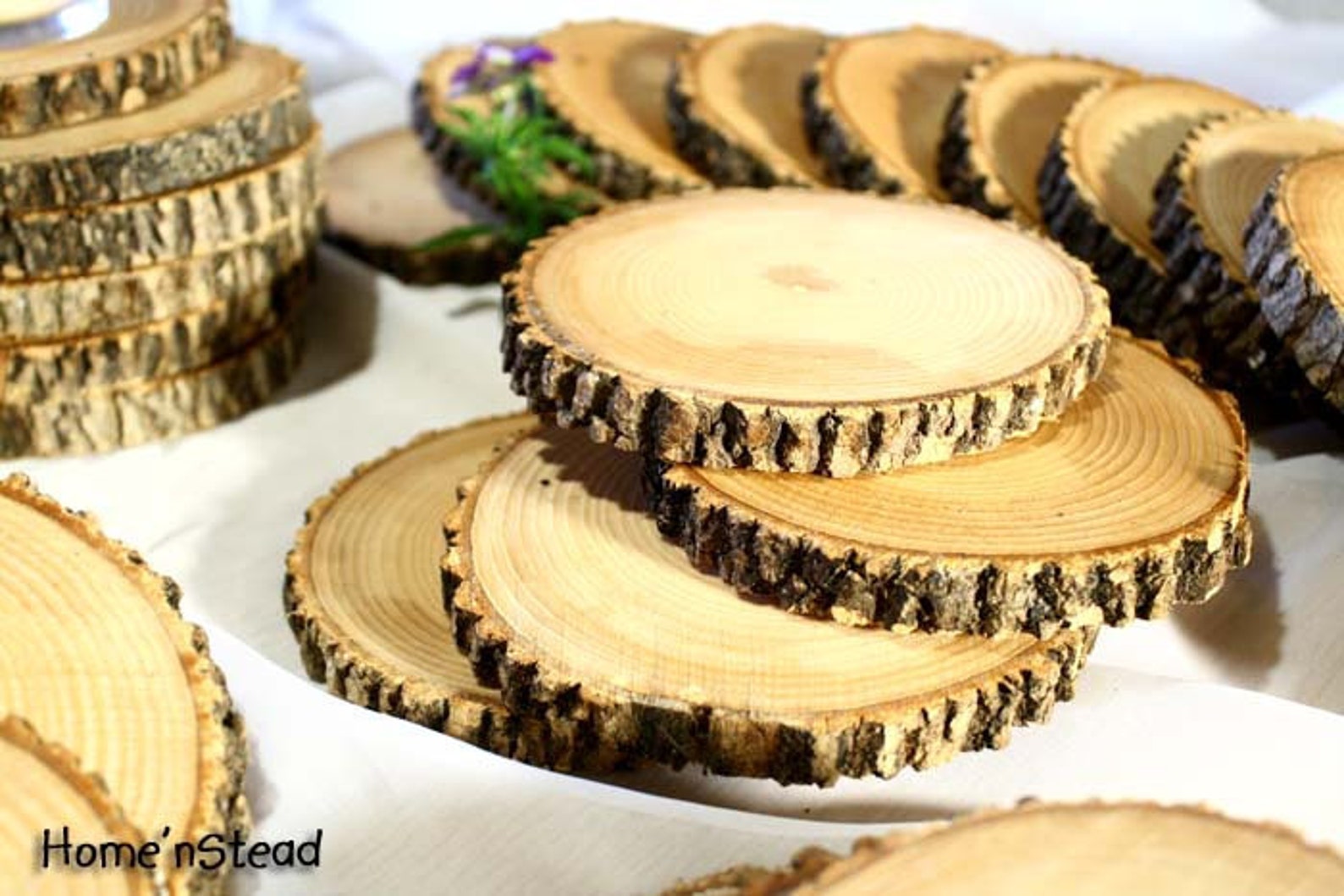 Rustic Wedding Coasters Table Decoration Ash Wood Mason Jar - Etsy UK