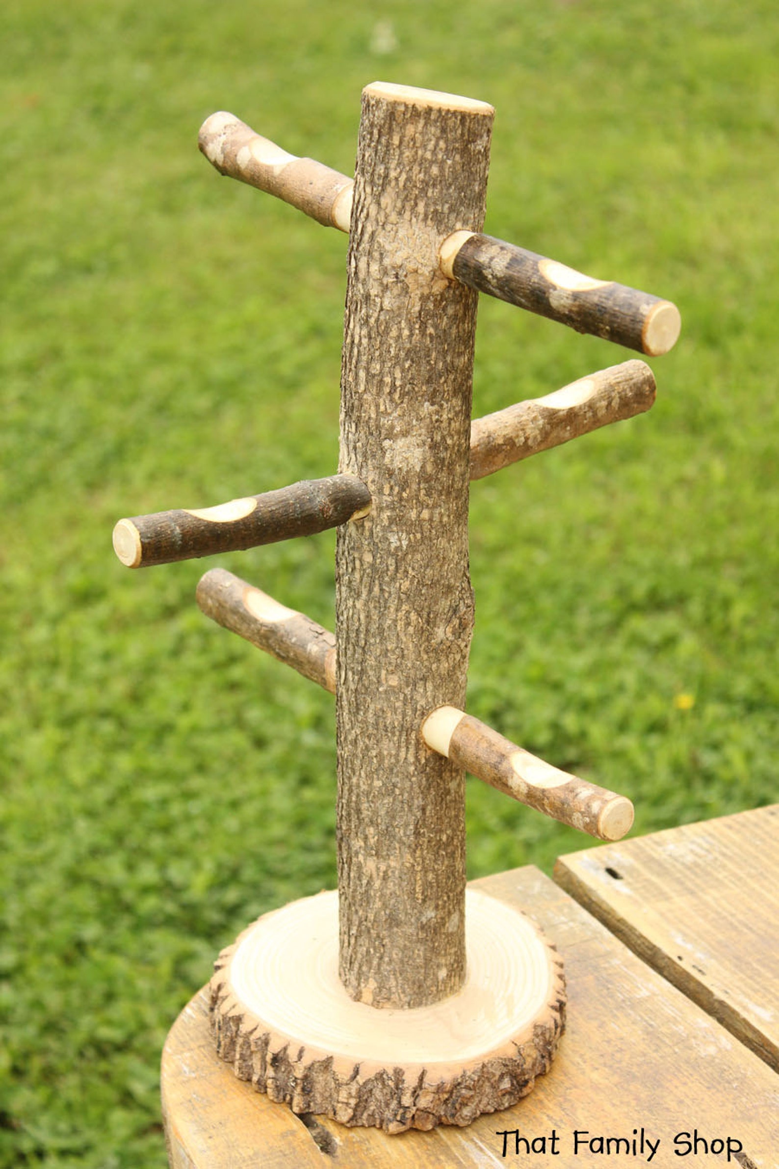 Coffee Mug Holder Cup Tree Rustic Teacup Organizer Tree - Etsy UK