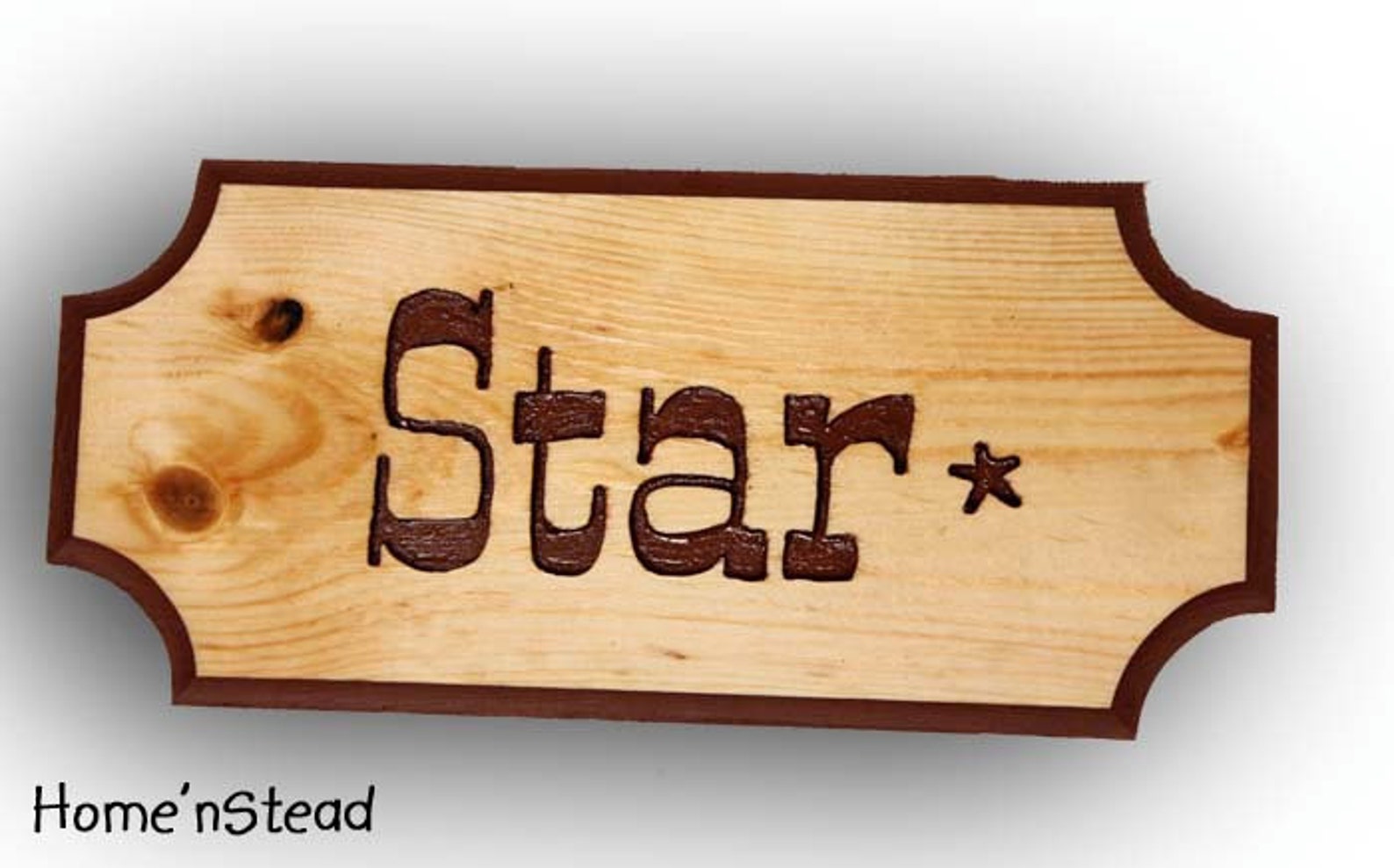 Customizable Engraved Wood Stall Sign Name Plaques Pet Animal | Etsy