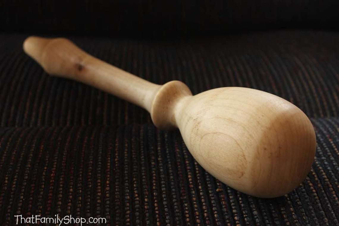 Sock Darning Egg Hand Turned Hardwood Mushroom Mending Bulb Old ...